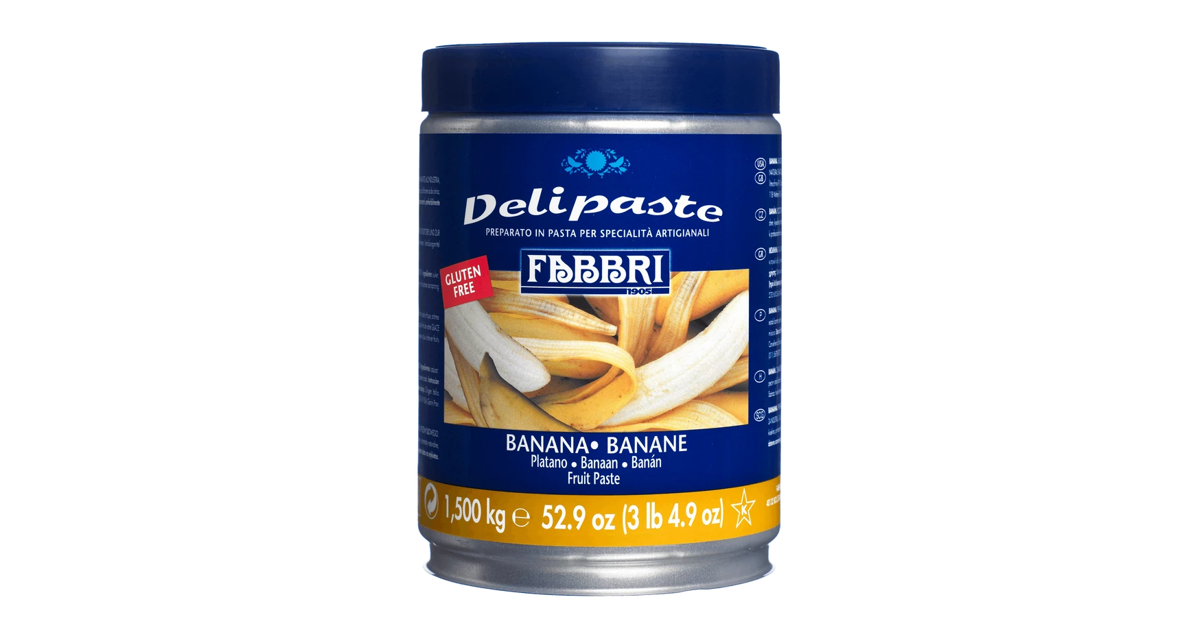 Fabbri Banán gyümölcs fagylaltpaszta kapható a FagyiShop webshopjában!