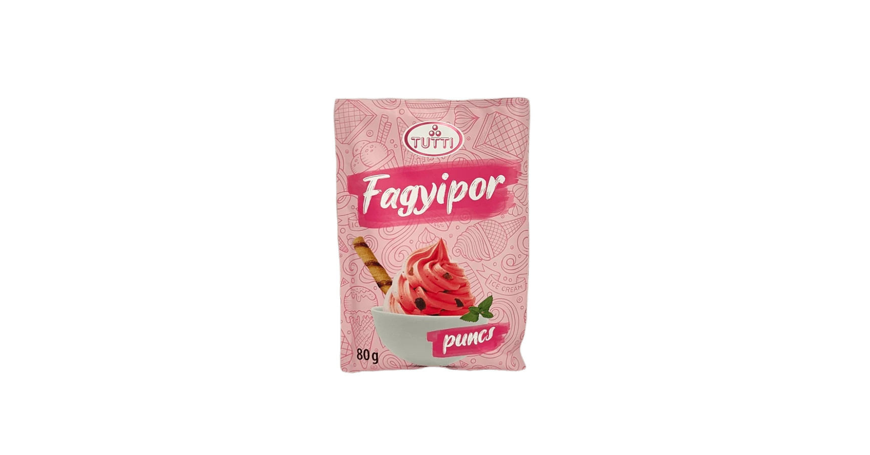TUTTI Puncs fagyipor 80 g – Krémes fagyi otthonra